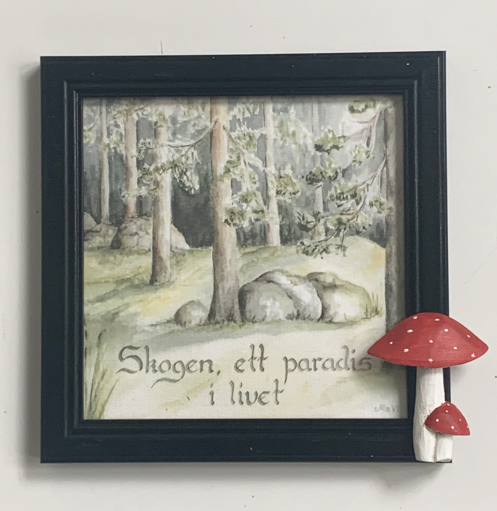 Skogen ett paradis....