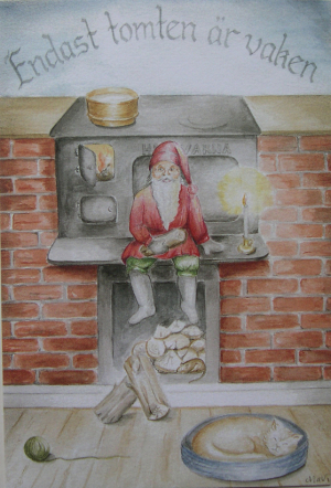 Endast tomten .....spis